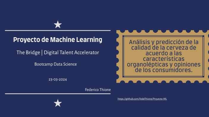 Proyecto de Machine Learning by Federico Thione on Prezi