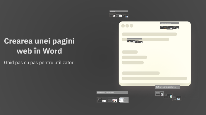 Crearea unei pagini web în Word by Ion Ursu on Prezi