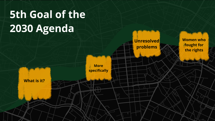 5th Goal of the 2030 Agenda by Giuseppe Chirico on Prezi