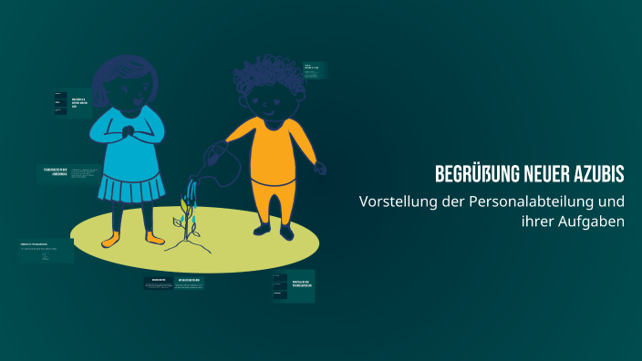Begrüßung neuer Azubis by Marion Schuster on Prezi