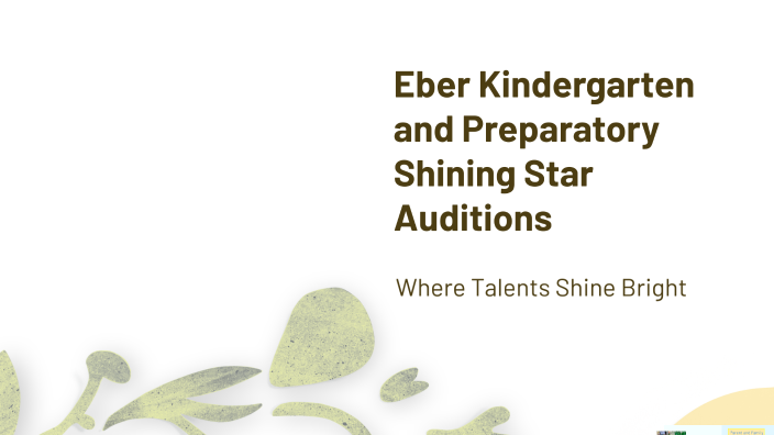 Eber Kindergarten & Preparatory by Antonio Forbes on Prezi