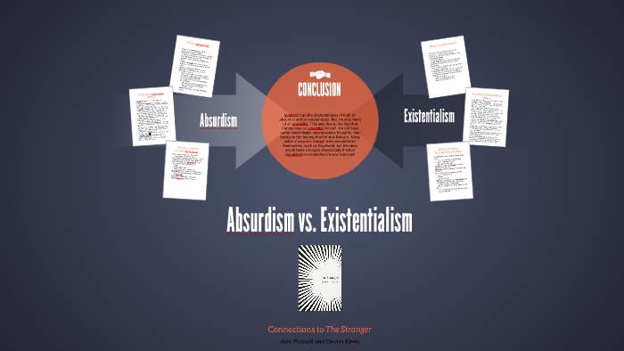 Absurdism vs. Existentialism by Alex Russell on Prezi