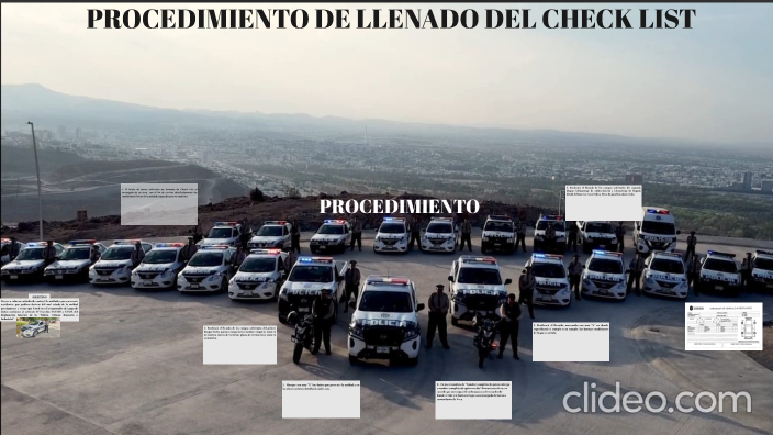 PROCEDIMIENTO DE LLENADO DEL CHECK LIST by ERIK GARCIA on Prezi