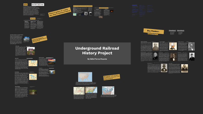 Underground Railroad History Project by Eddiel Torres Pesante on Prezi
