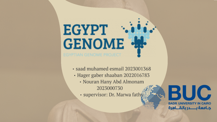 Exploring the Egyptian Genome by saad hasan on Prezi