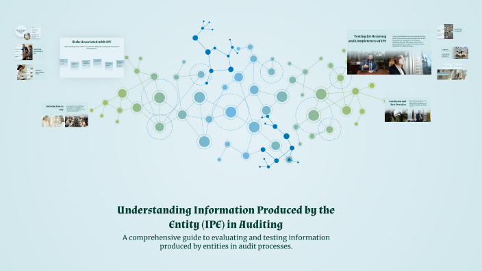 Understanding Information Produced by the Entity (IPE) in Auditing by ...