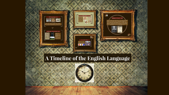 The History of the English Language Timeline by Olivia Perepeluk on Prezi