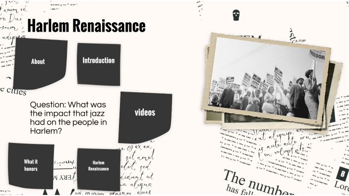 Harlem Renaissance by Jada Lowe on Prezi