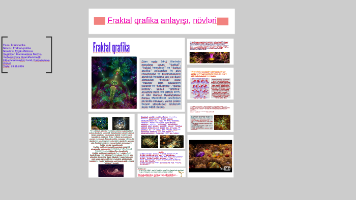 Fraktal qrafika by nəzrin məmmədova on Prezi