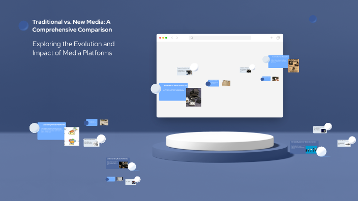Traditional vs. New Media: A Comprehensive Comparison by Steven on Prezi