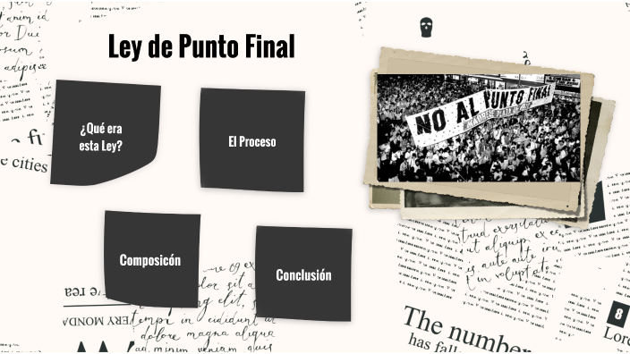 Ley de Punto Final by Marianela Calvo on Prezi