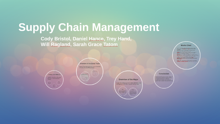 Supply Chain Management by Trey Hand