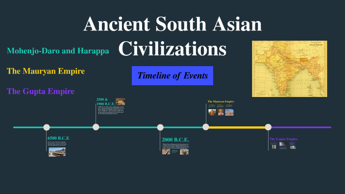 Elaine and Shosh - Timeline of Ancient South Asian Civilizations by ...