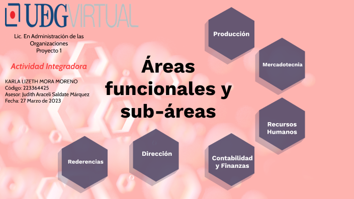 Áreas Funcionales by Karla Mora on Prezi