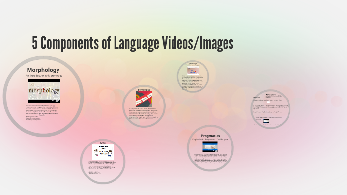 5 Components of Language by Emily Smith on Prezi
