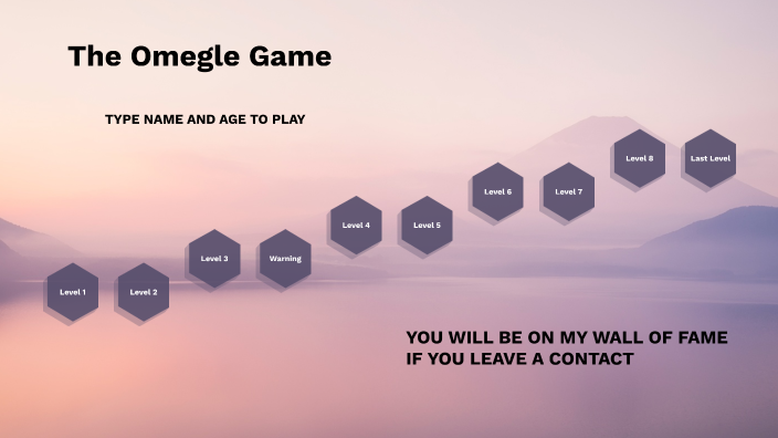 The Omegle Game by SanaMyWifuu on Prezi