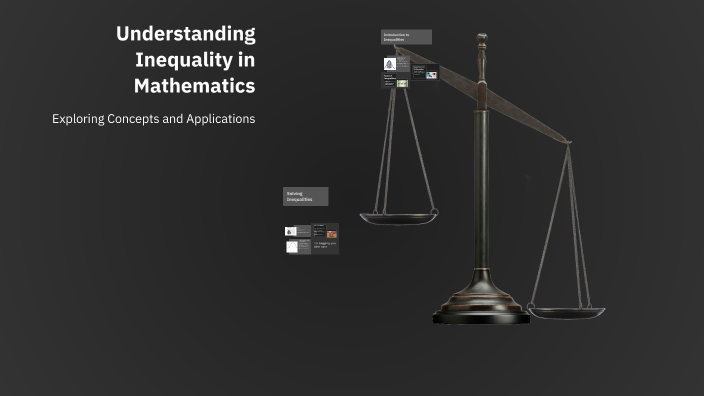Understanding Inequality in Mathematics by yaasir mahad on Prezi