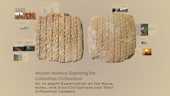 Ancient America: Exploring Pre-Columbian Civilizations by Maribel ...