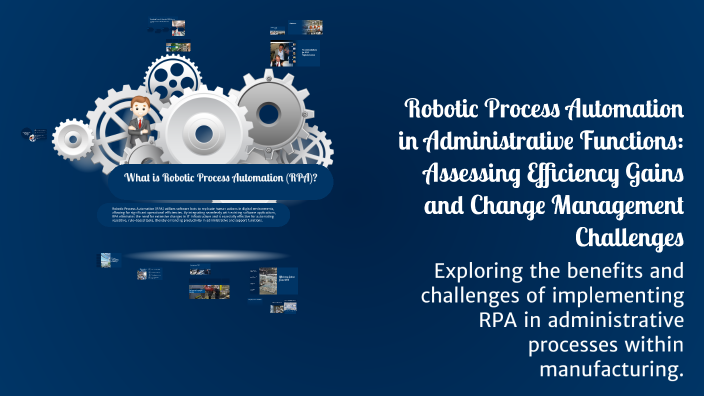 Robotic Process Automation in Administrative Functions: Assessing ...