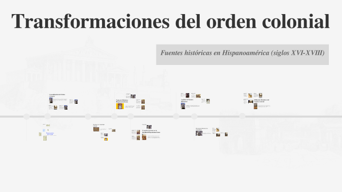 Transformaciones del orden colonial by María Almeida Mardones on Prezi