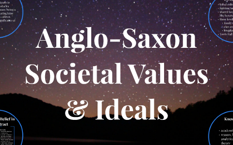 Anglo-Saxon Ideals & Values by Ailis Kirven on Prezi