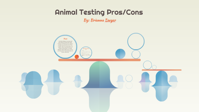 Pros and Cons of Animal Testing by Brianna Dwyer on Prezi