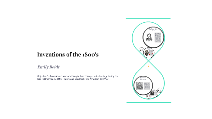 Inventions of the 1800's by Emily Reidt on Prezi