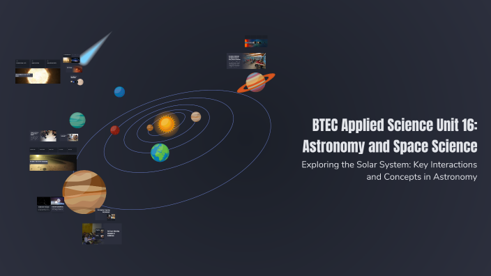 BTEC Applied Science Unit 16: Astronomy and Space Science by Julia ...