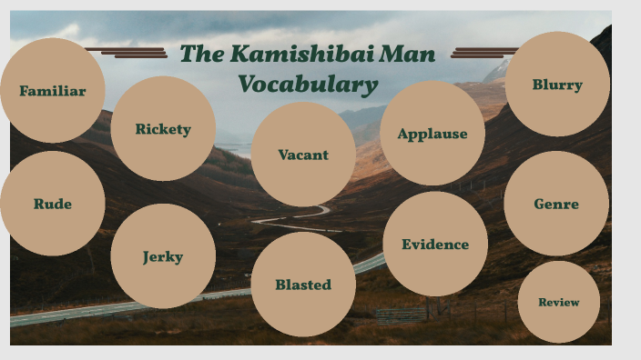 Kamishibai Man Vocabulary by Kelsey Western on Prezi