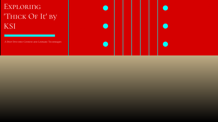 Exploring 'Thick Of It' by KSI by Marcus Tranquilli on Prezi