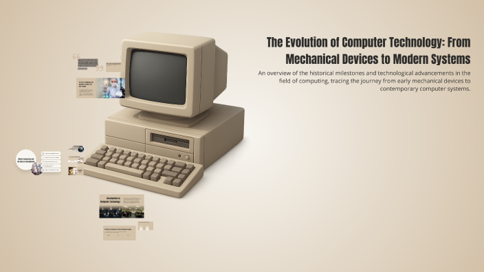The Evolution of Computer Technology: From Mechanical Devices to Modern ...
