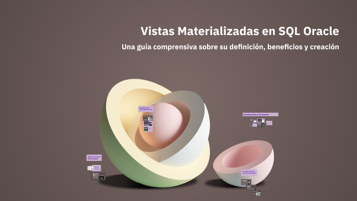 Vistas Materializadas en SQL Oracle by Jake CM on Prezi