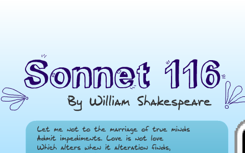 Sonnet 116 by Rachel Betty on Prezi