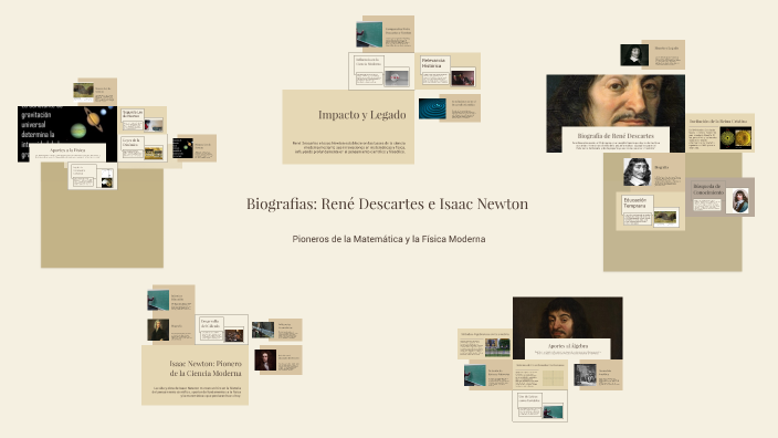 Biografias: René Descartes e Isaac Newton by Fabián Rodriguez on Prezi