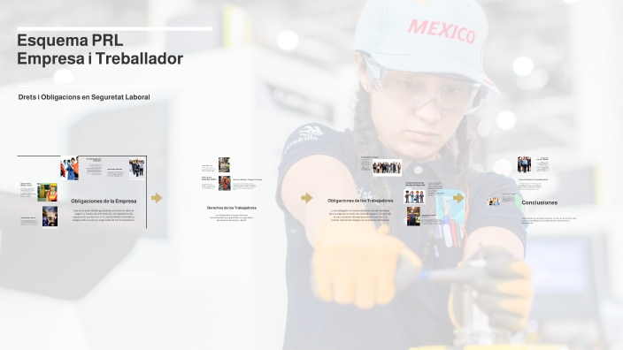 Esquema PRL Empresa i Treballador by a a on Prezi