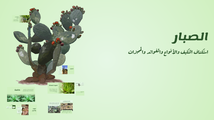 الصبار by Ziad Said on Prezi