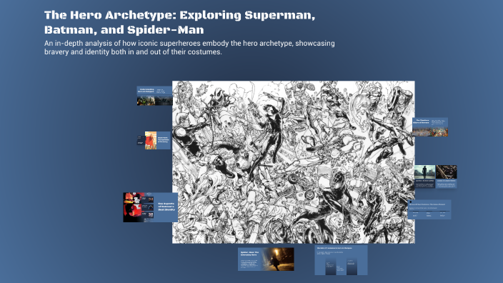 The Hero Archetype: Exploring Superman, Batman, and Spider-Man by Kamil ...