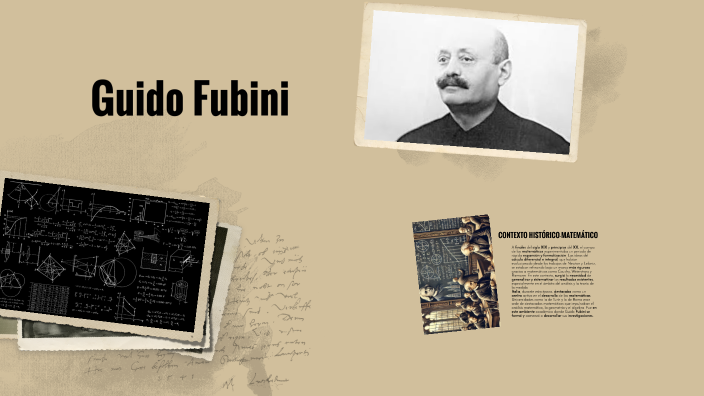 Guido Fubini by Sergio Rodríguez on Prezi
