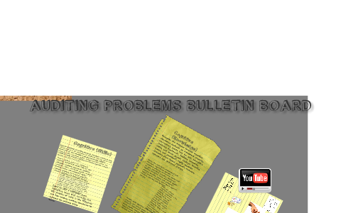 AUDITING PROBLEMS 2 by Jonathan Balagot on Prezi