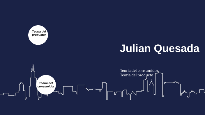 Teoria del consumidor-Teoria del producto by julian quesada on Prezi