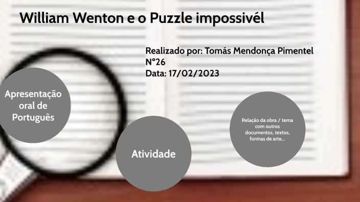William Wenton e o puzzle impossível by Tomé Cardoso on Prezi