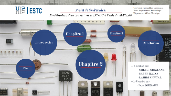 Projet de fin d'études:Modélisation d’un convertisseur DC-DC à l’aide ...