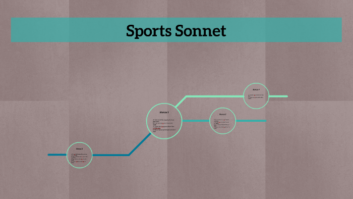 Sports Sonnet by Craig Macisco on Prezi