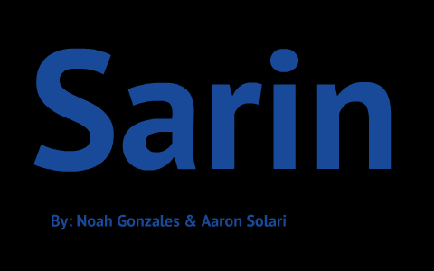 Sarin by Aaron Solari