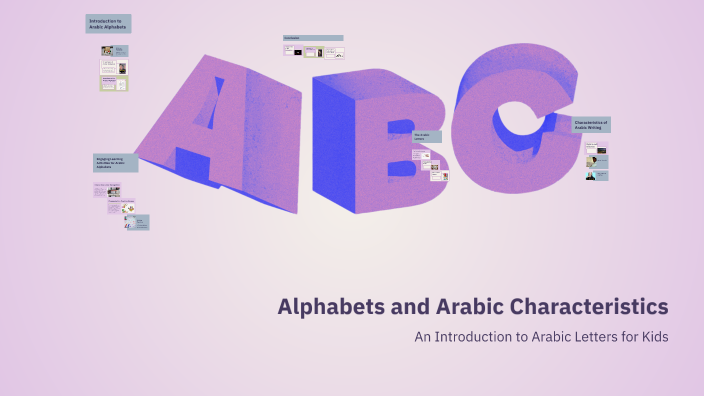 Alphabets and Arabic Characteristics by Md. Arafat Patwary on Prezi