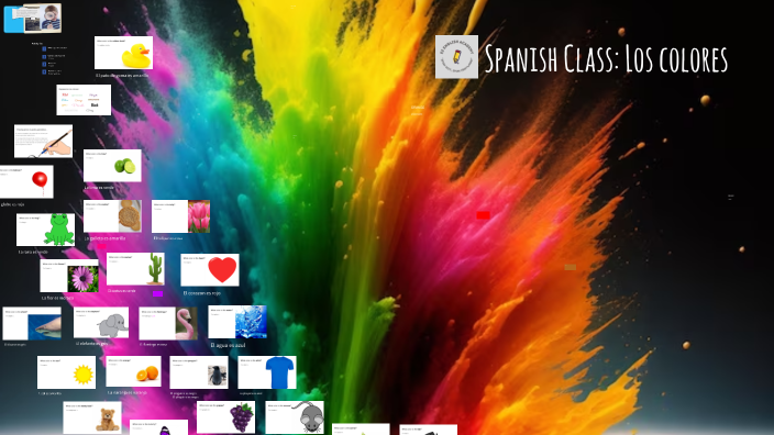 Spanish Class: Los colores by Kenneth Dlrrjimenez on Prezi