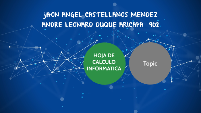 hoja de calculo en informatica by Jhon Castellanos on Prezi