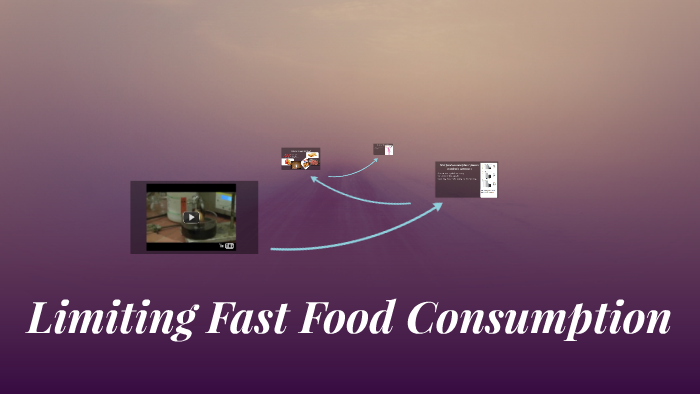 Limiting Fast Food Consumption by Emani Cain