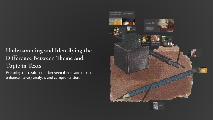 Understanding and Identifying the Difference Between Theme and Topic in Texts by Amber Howika on ...