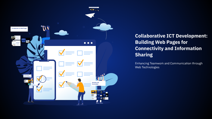 Collaborative ICT Development: Building Web Pages for Connectivity and Information Sharing by ...